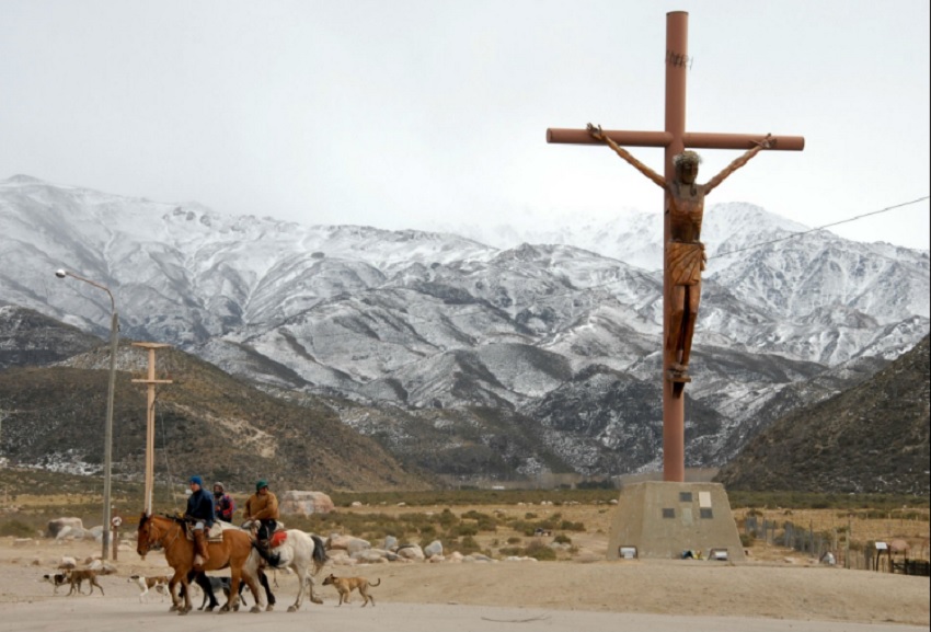 Así de mágico amaneció el Manzano Histórico - Mendoza Post