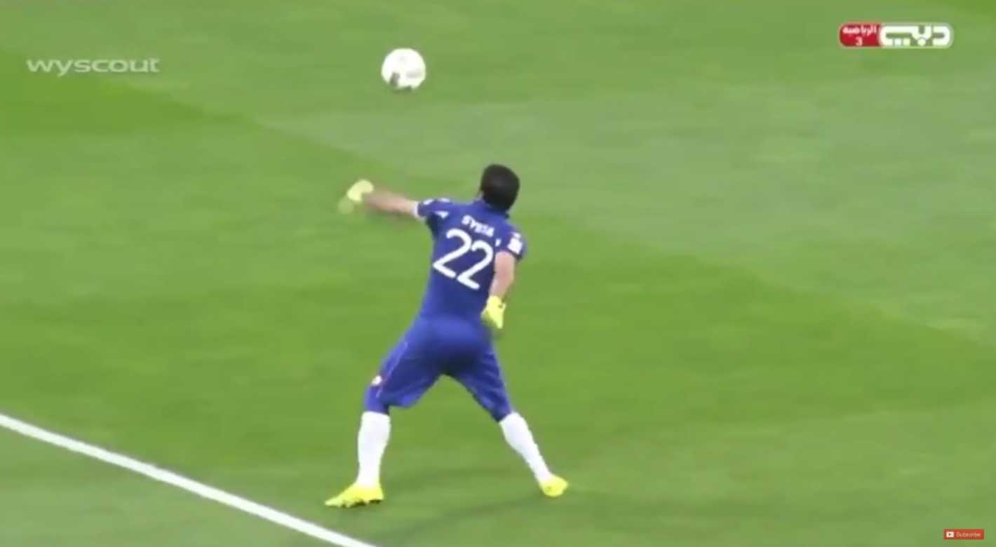 El tipo de saque que "inventó" el arquero de Siria - Mendoza Post