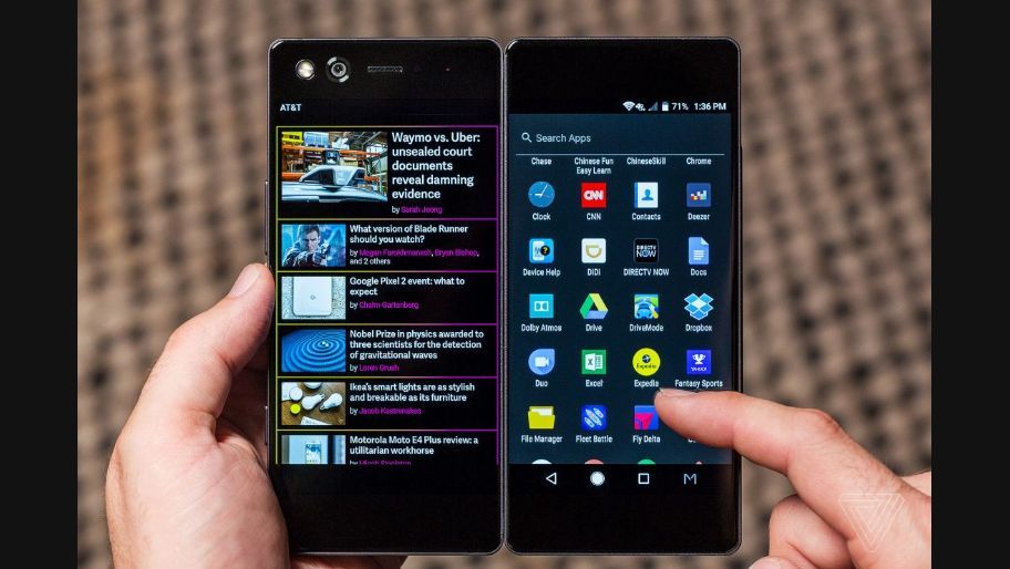 Así es el nuevo teléfono con doble pantalla y plegable - Mendoza Post