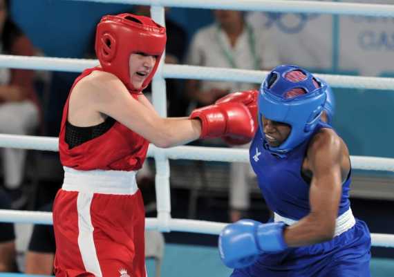 La boxeadora Victoria Saputo aportó la última medalla para Argentina ...