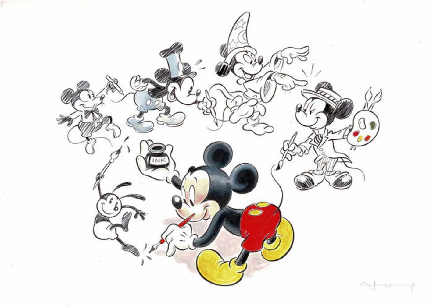 Mickey Mouse cumple 90: así cambió a través de los años - Mendoza Post