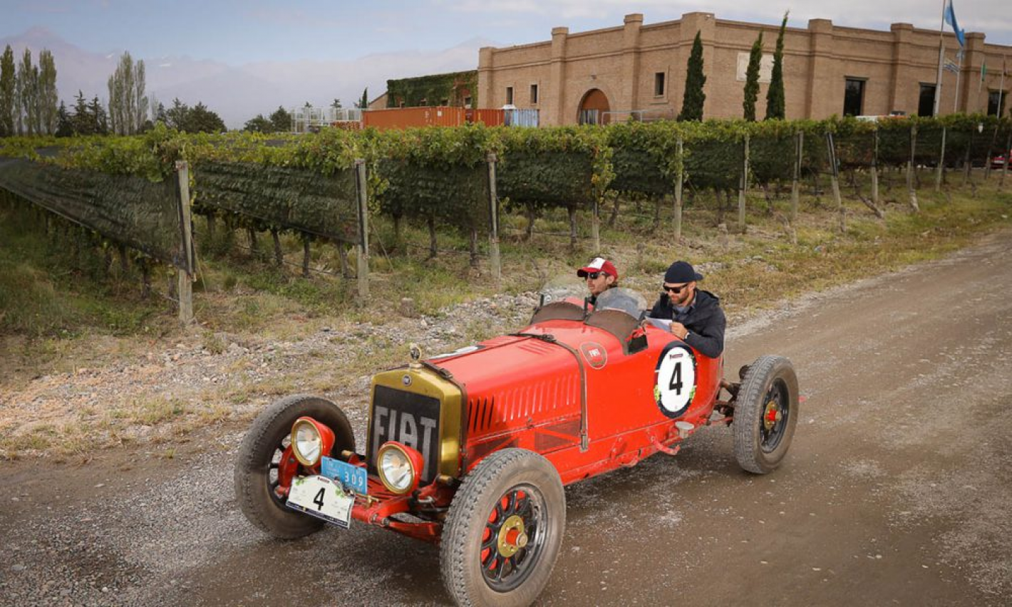 Este es el Fiat 520 que se quedó con el Rally de las Bodegas de Mendoza ...