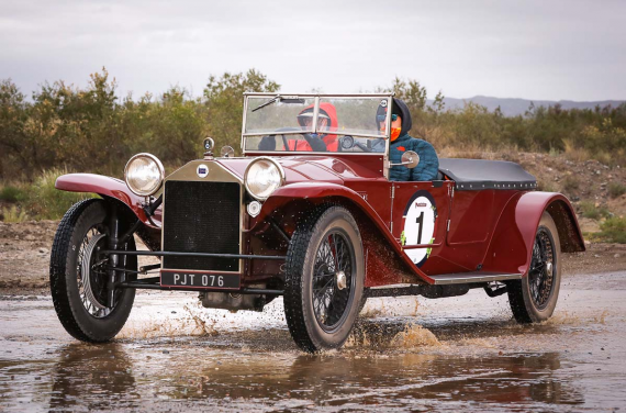 Este es el Fiat 520 que se quedó con el Rally de las Bodegas de Mendoza ...