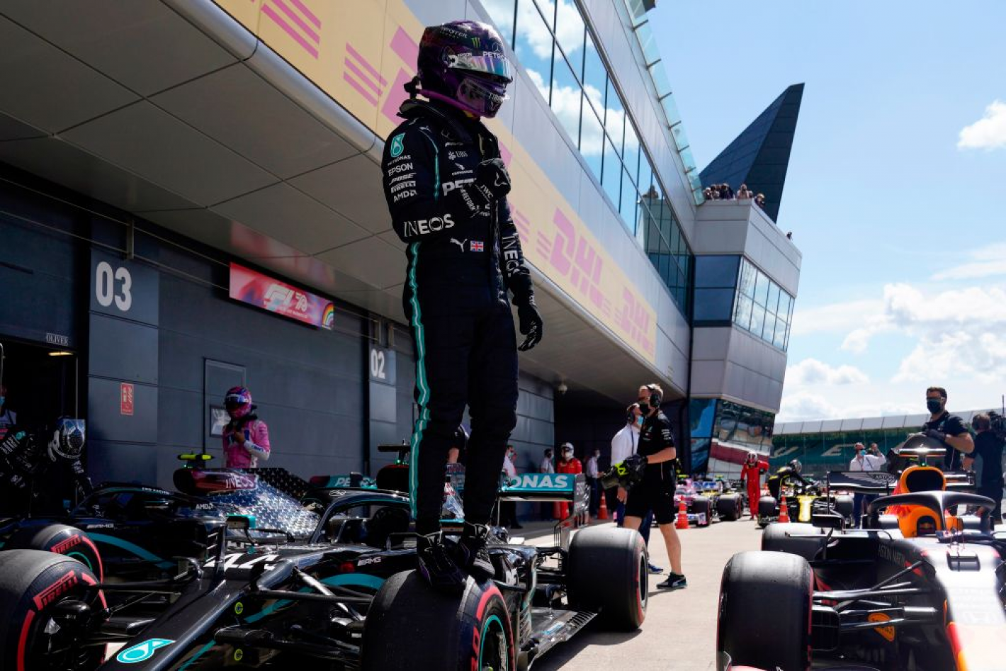 Hamilton venció el récord de Silverstone a toda velocidad - Mendoza Post