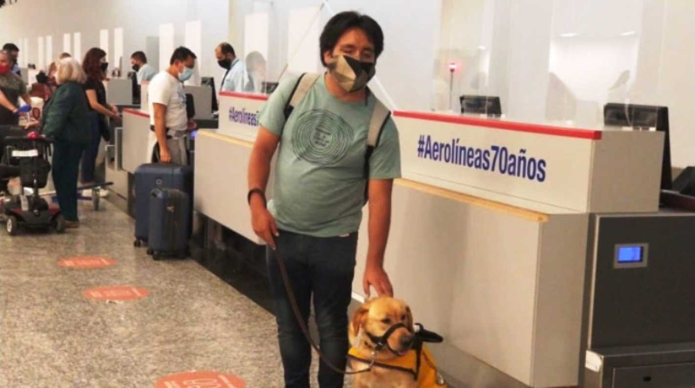 Llegó Shailo, el primer perro lazarillo de Mendoza - Mendoza Post