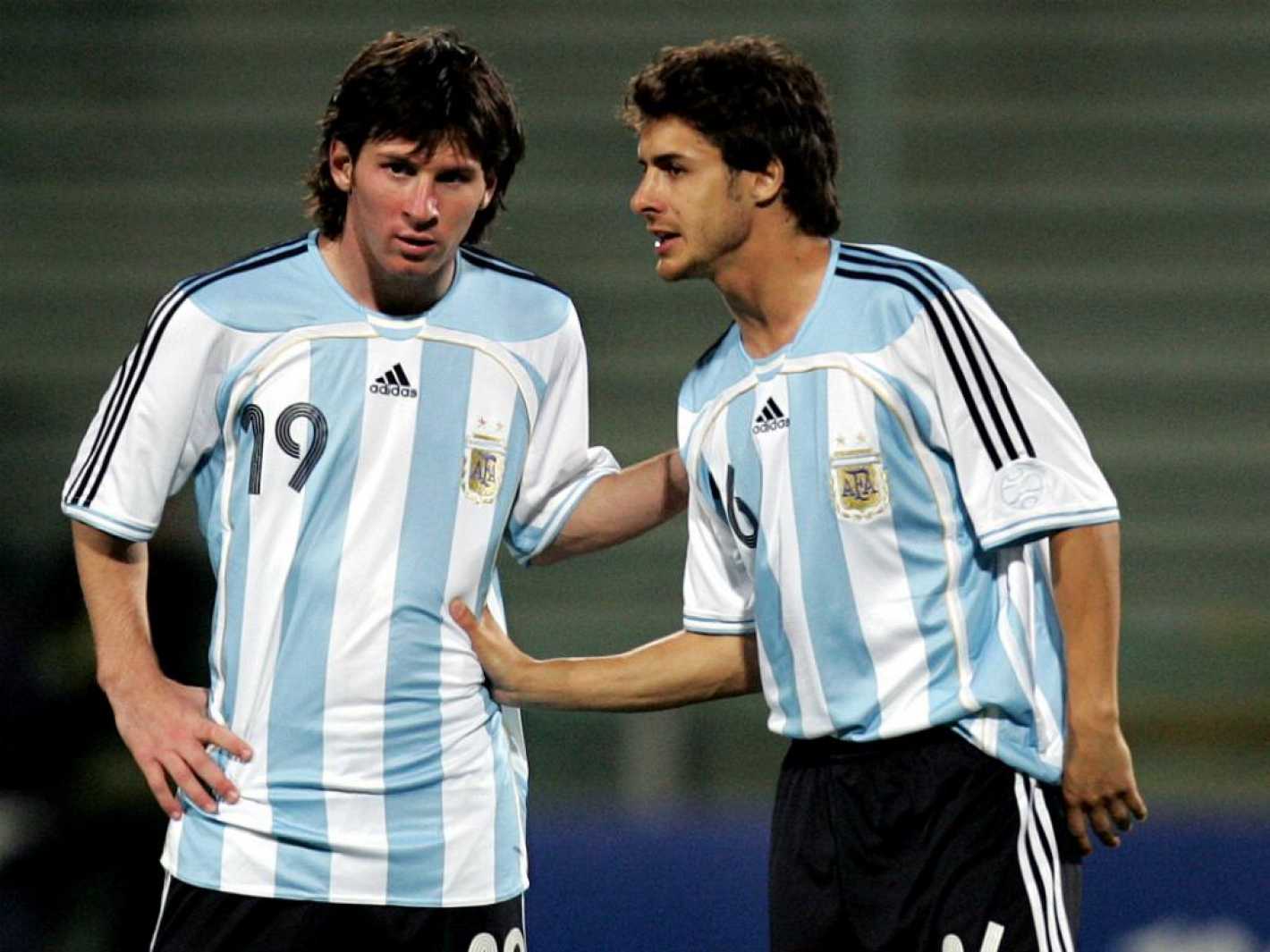 Messi despidió a su ídolo: Pablo Aimar - Mendoza Post