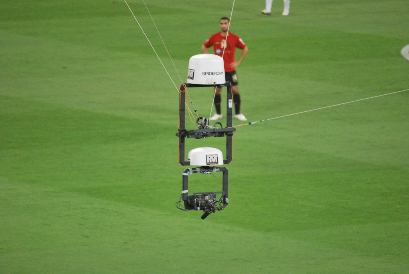 La increíble SpiderCam, tecnología para una experiencia realista ...