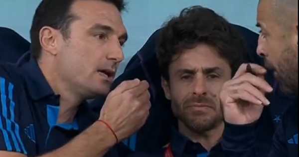 Video: el emocionante llanto de Aimar por el gol de Messi - Mendoza Post