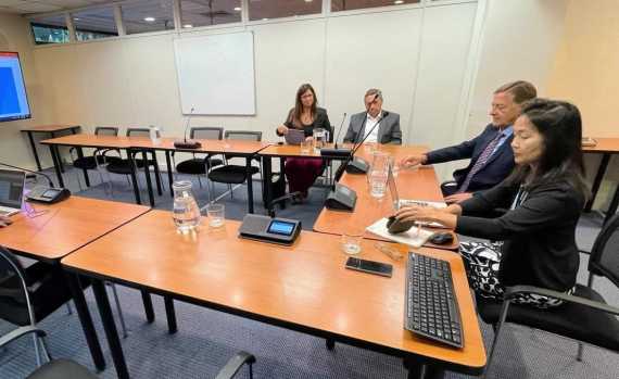 El agua como eje central de varias reuniones de Suarez en Chile ...