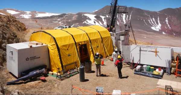 Descubren alta mineralización en Filo del Sol - Mendoza Post