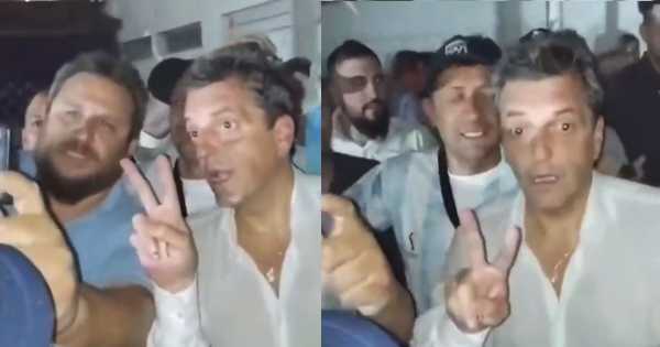 Video: otra vez Massa parece estar "ido" - Mendoza Post