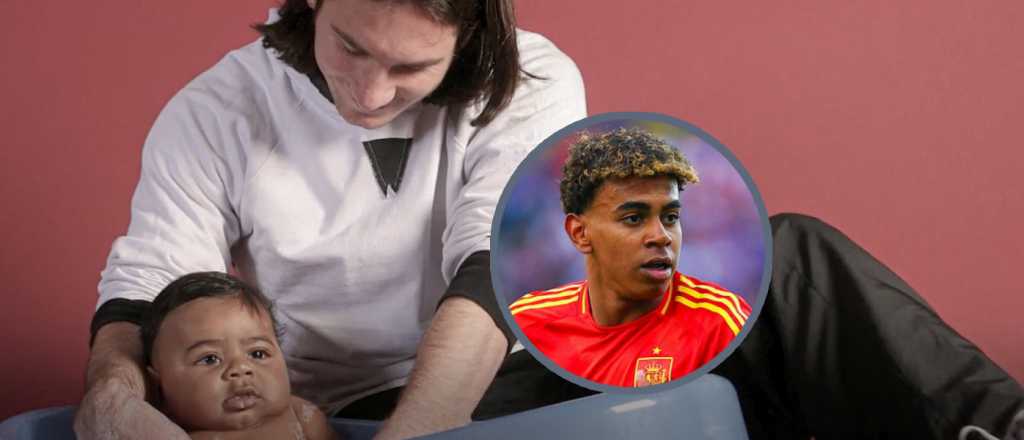 Locura en las redes por la increíble foto de LIONEL MESSI bañando a ...