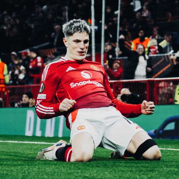 Garnacho ganó el premio Puskas al mejor gol del año - Mendoza Post