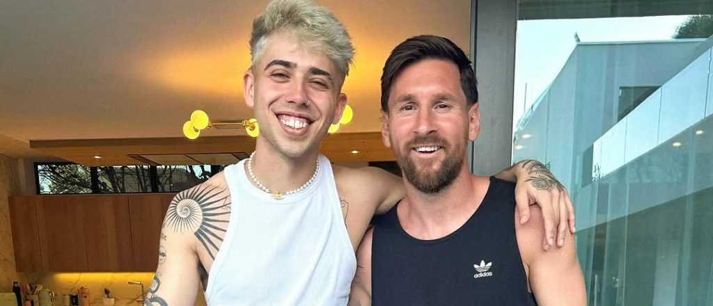 La foto de Messi y Luck Ra que hizo estallar las redes - Mendoza Post
