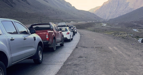 Habilitaron la ruta 7 y la demora es de una hora y media para cruzar a ...