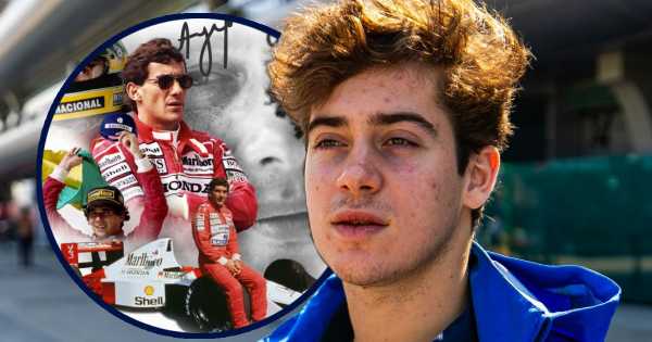 Emotivo posteo de Franco Colapinto a 31 años de la muerte de Ayrton ...