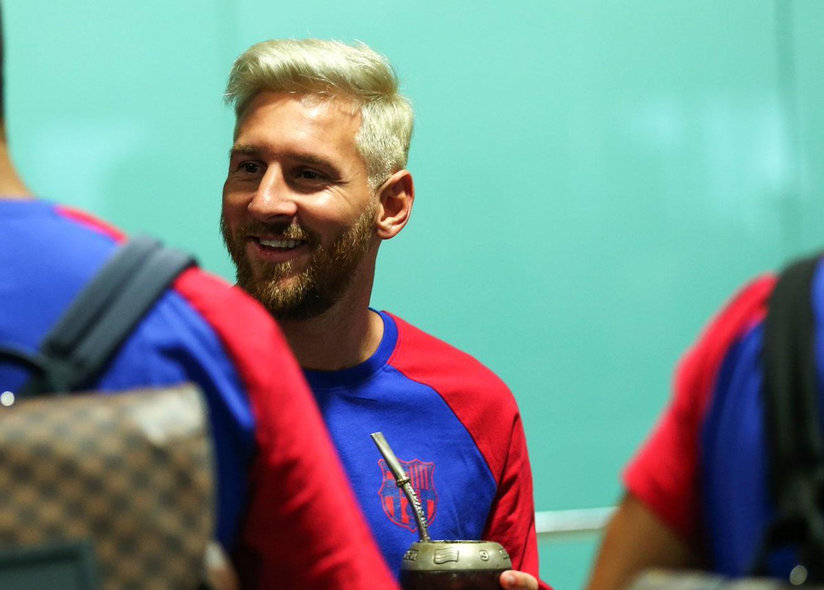 ¿Por qué Messi no se tiñó la barba como el resto del pelo? - Mendoza Post