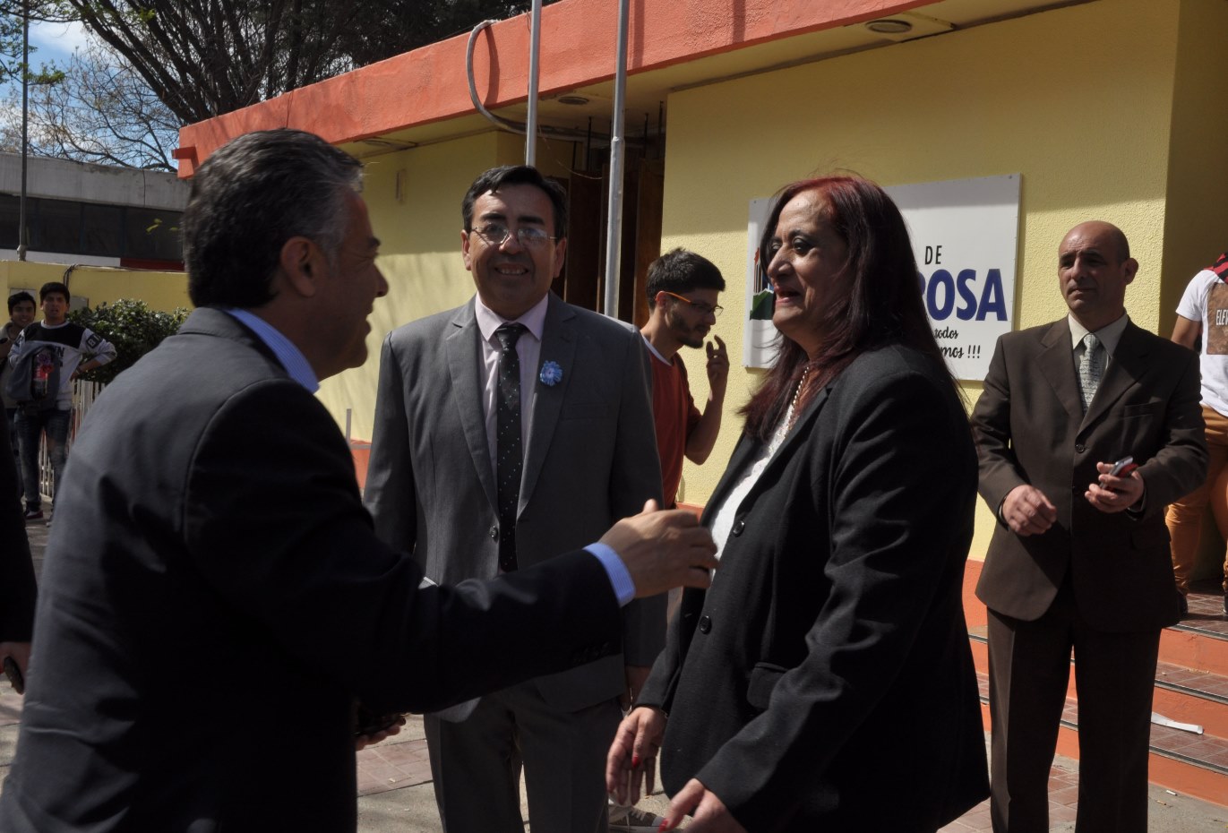 Cornejo participó de los festejos de Santa Rosa - Mendoza Post